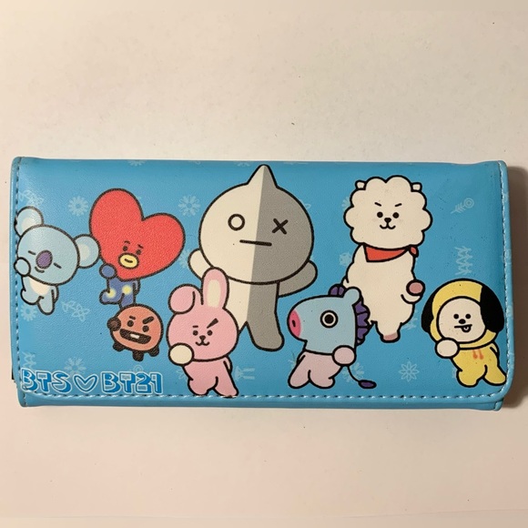 BT 21 | Bags | Kawaii Bts Kpop Bt2 Wallet | Poshmark